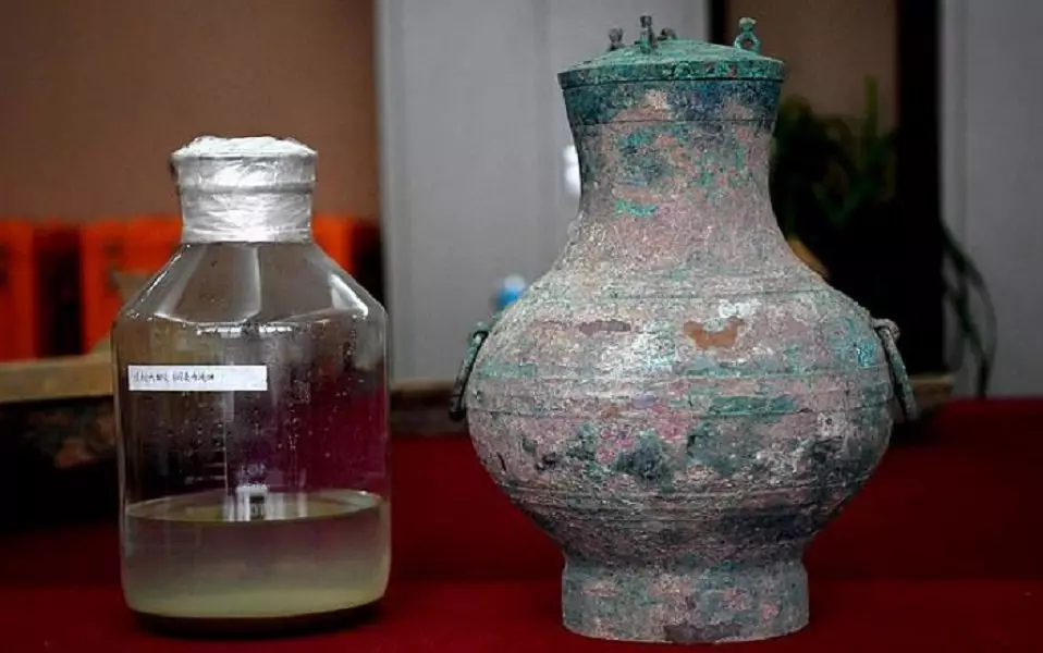 "Elixir van Immersion" gevonden in de oude Chinese graf