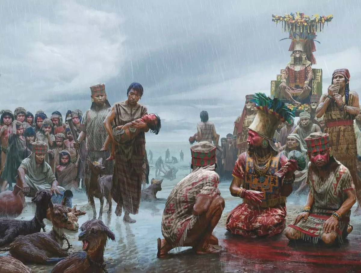 Μεγάλο θύμα: τρομερή τελετουργία του αρχαίου Περού