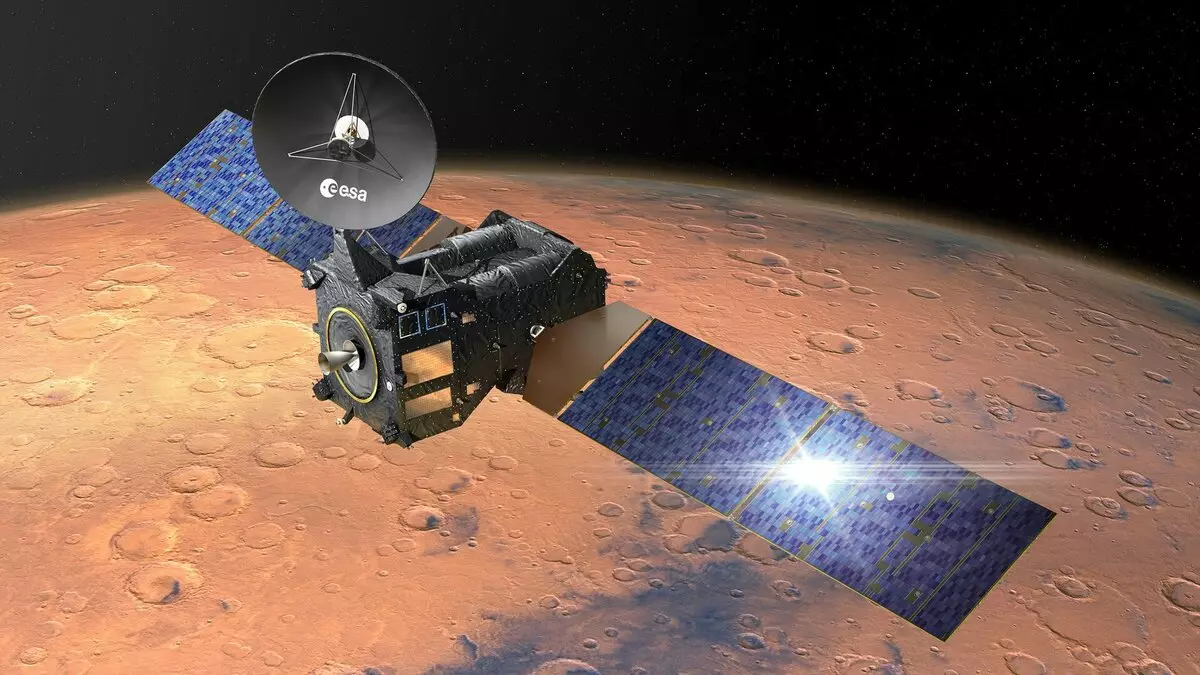 Mars buru ụzọ chọpụta gas