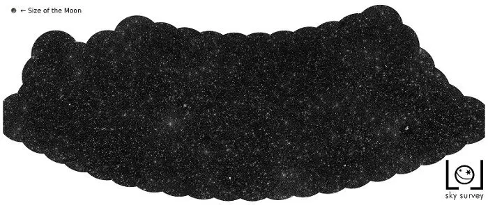25،000 سیاه چاله های فوق العاده ای بر روی یک کارت آسمان ستاره جدید وارد شدند