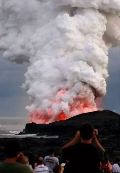 Mauna Loa Volcano.