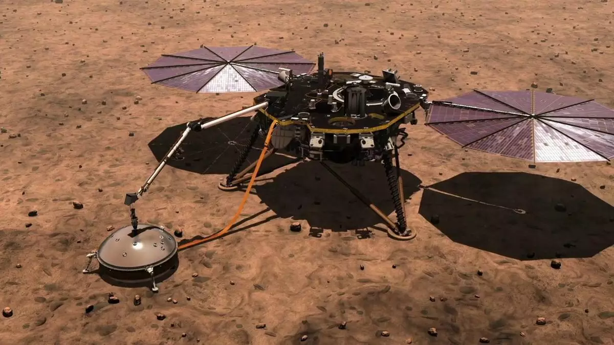 Space Probe Insight hljóp í neyðartilvikum til að lifa af Martian vetur