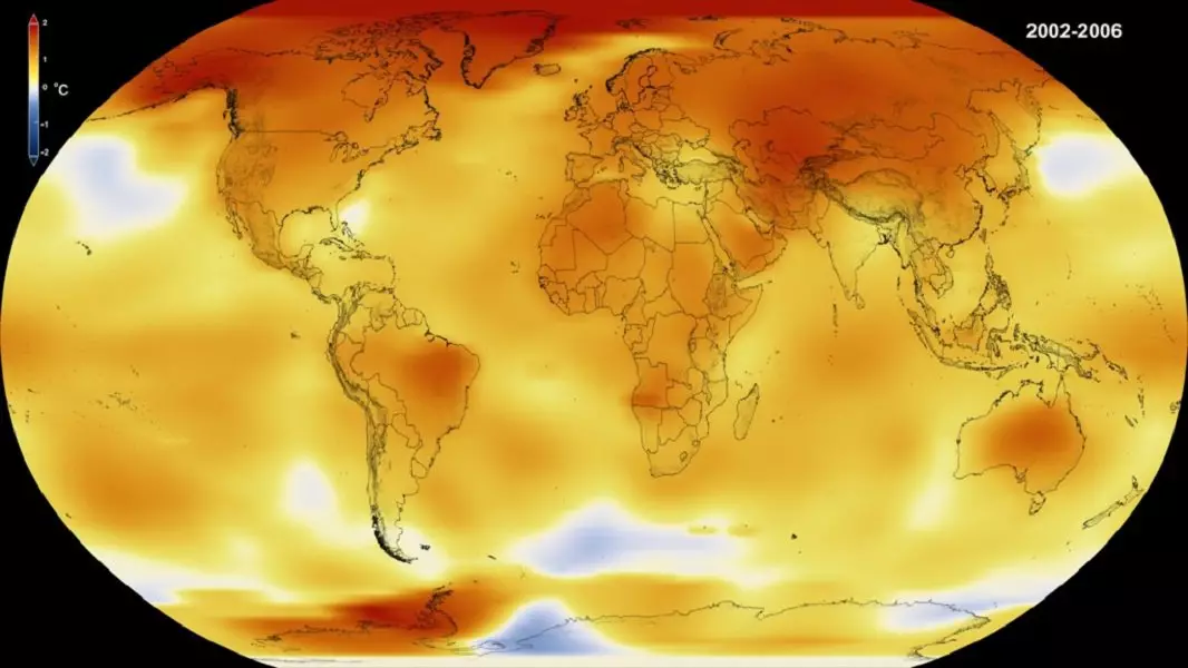 วิธีสภาพภูมิอากาศมีการเปลี่ยนแปลงตั้งแต่ศตวรรษที่สิบเก้าให้เป็นเวลาของเรา: วิดีโอ