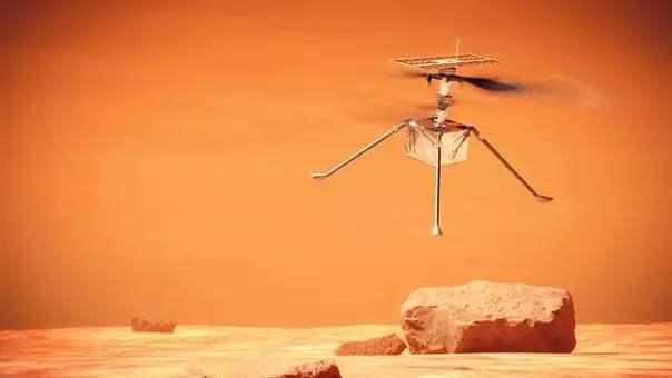 Ingenuity Mars üçüncü uçuş zamanı rekord sürəti inkişaf