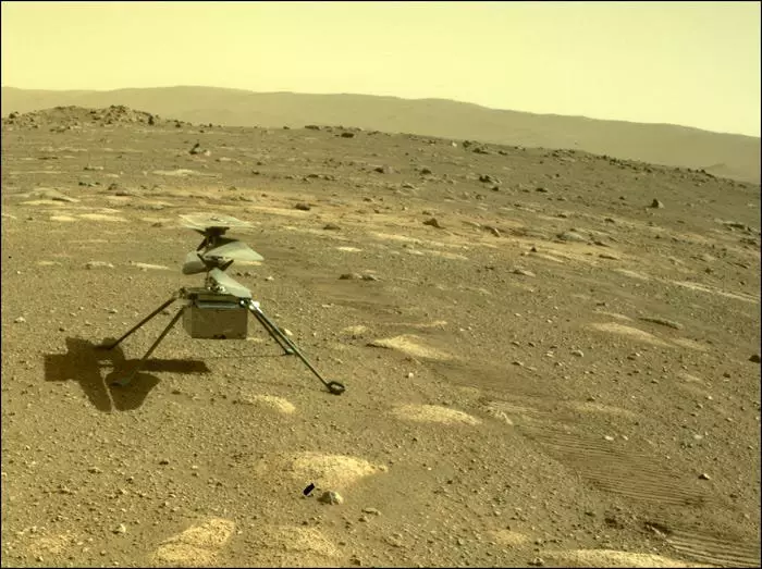 Išradingumas nepavyko ketvirtojo skrydžio bandymo Marse