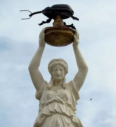 Por que no Alabama é um monumento à praga de insetos
