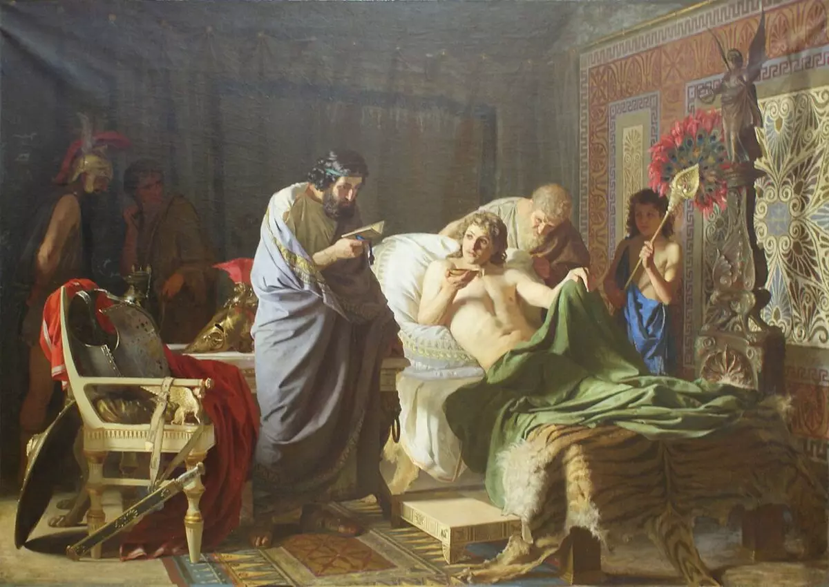 How Alexander Macedonian died: new version