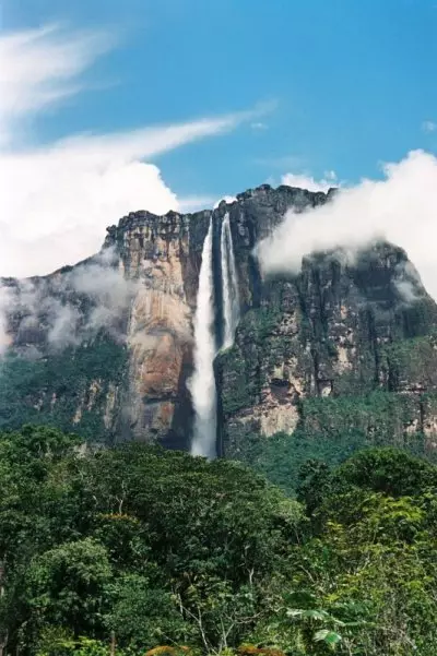 Anjel - najvyšší vodopád na svete
