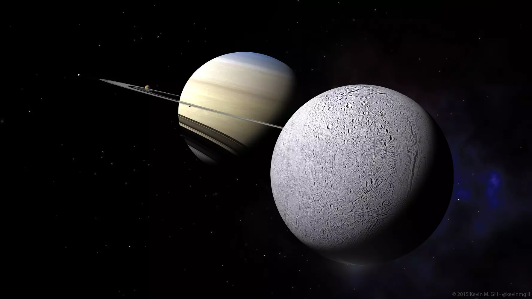 Encelada میتھین ہے. کیا یہ زندگی کی موجودگی کا ایک نشانی پر غور کرنا ممکن ہے؟