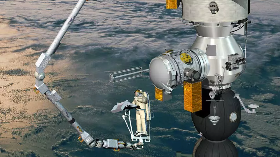 Modul "Sains" tidak lama lagi akan dilancarkan di ISS dengan tangan robot yang unik.