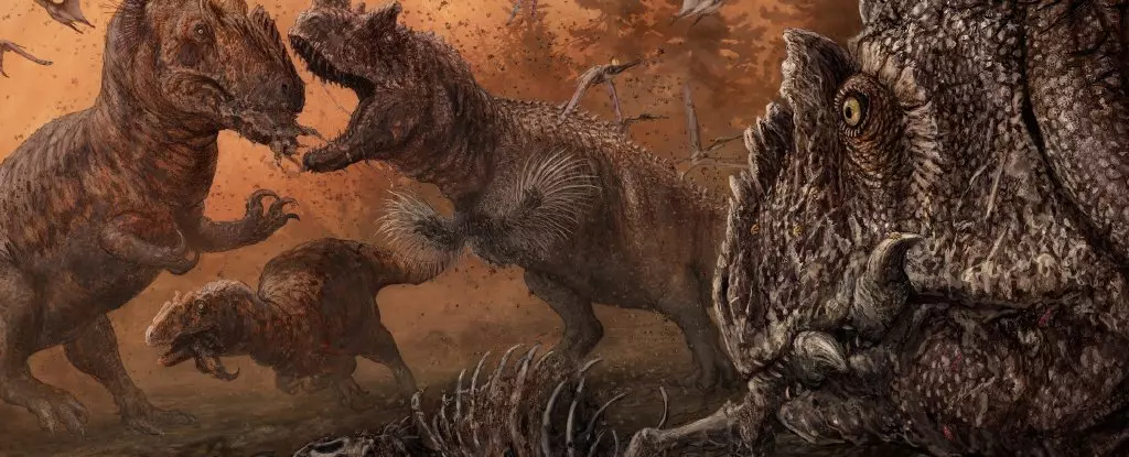 أصبحت الديناصورات أكلة لحوم البشر في الأوقات الصعبة بالنسبة لهم