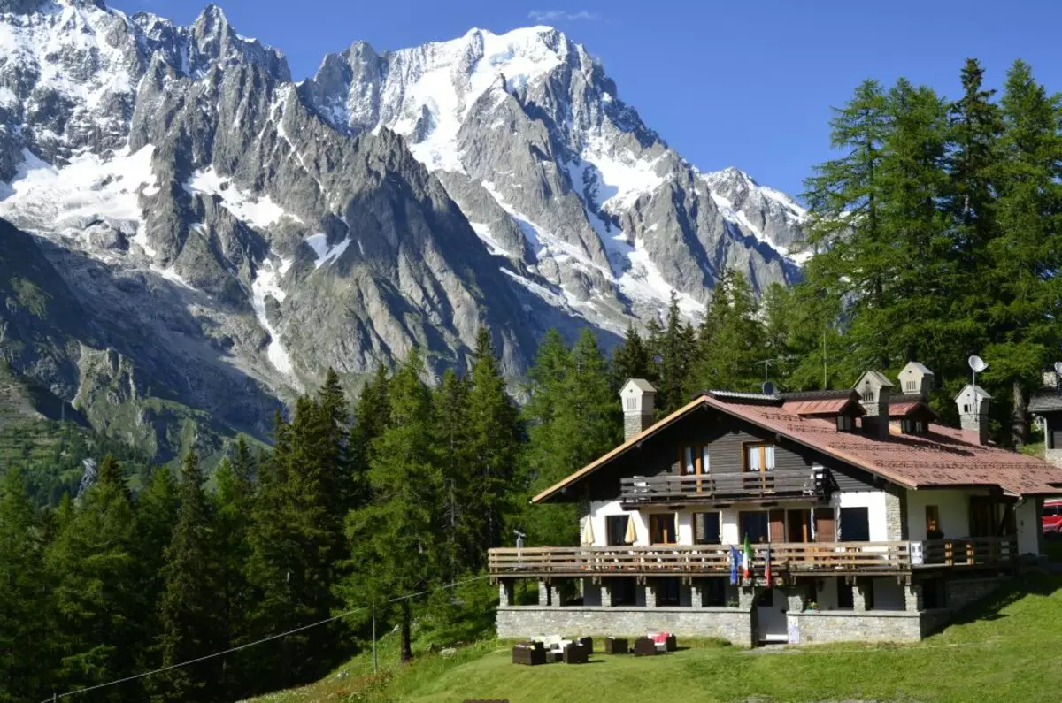 "Mont Blanc", sumažėjo dviejų metrų