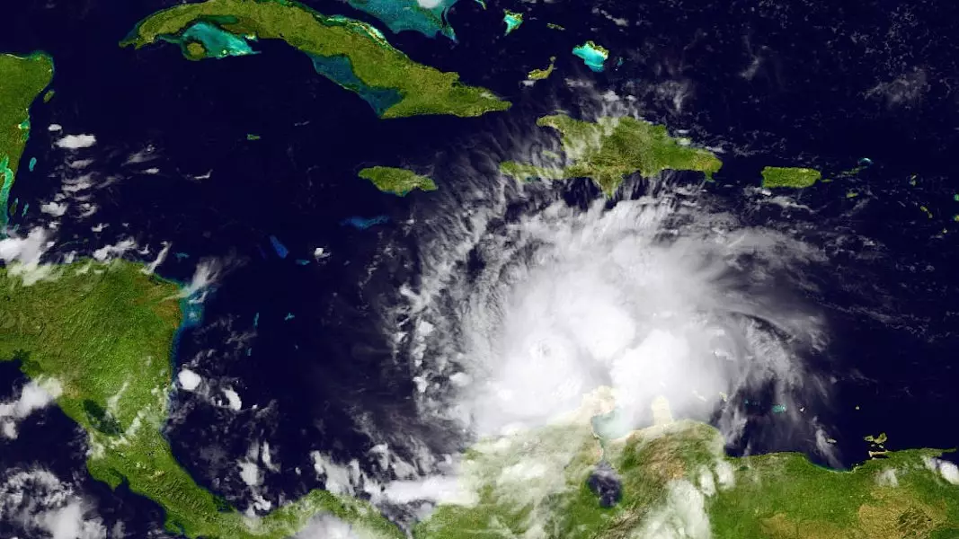 Matthew's powerful hurricane hit South America