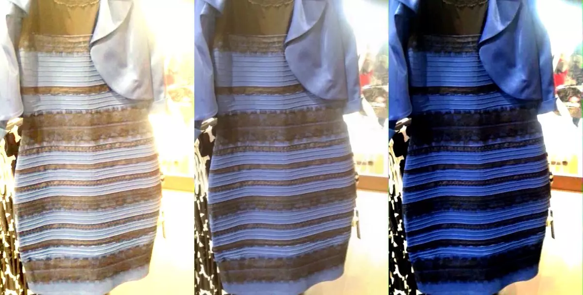 Тайнствената рокля се появи третата версия на цвета