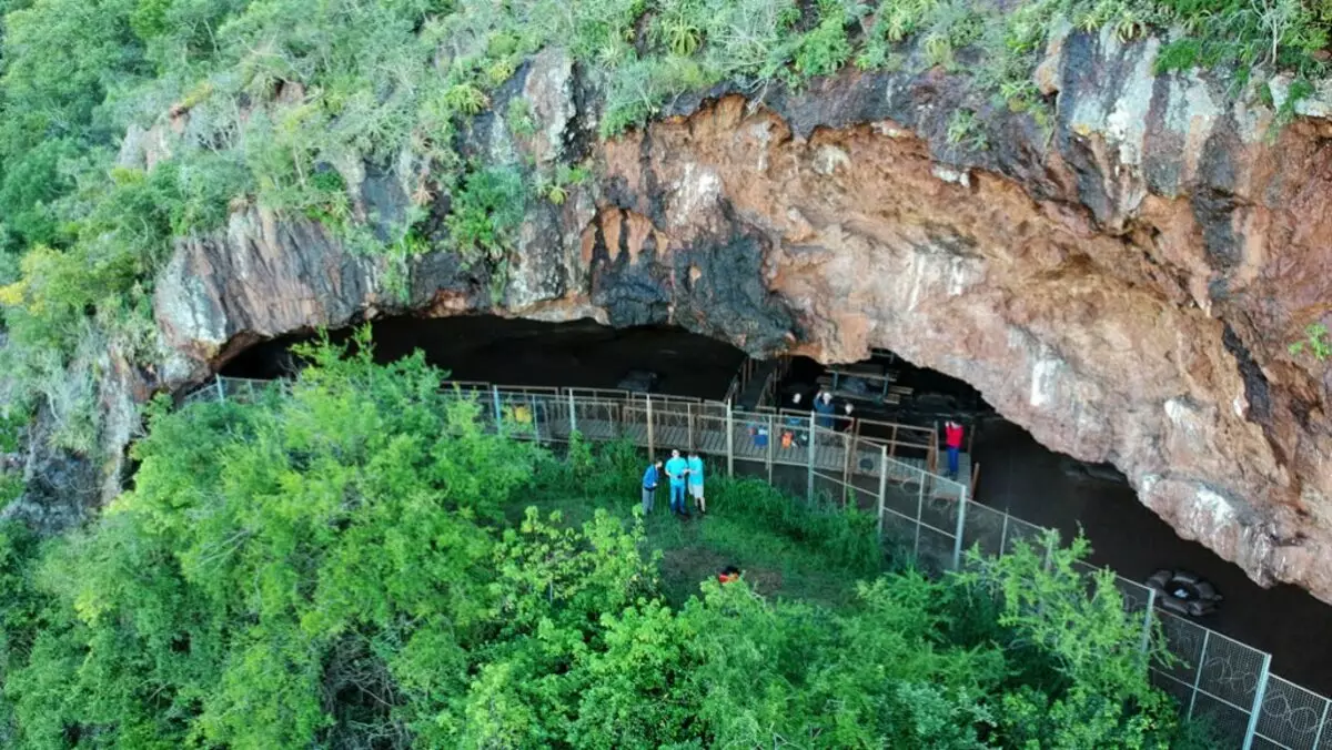 Cave gränsen i Sydafrika