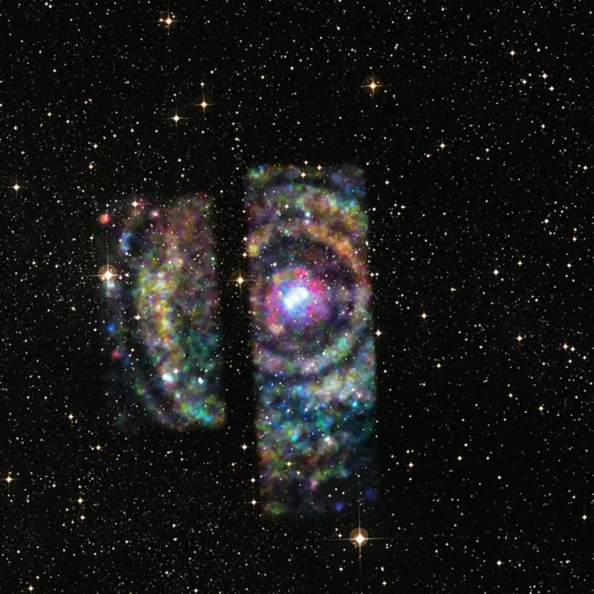 Ang mga astronomo ay nakakuha ng echo mula sa flash ng microcussar