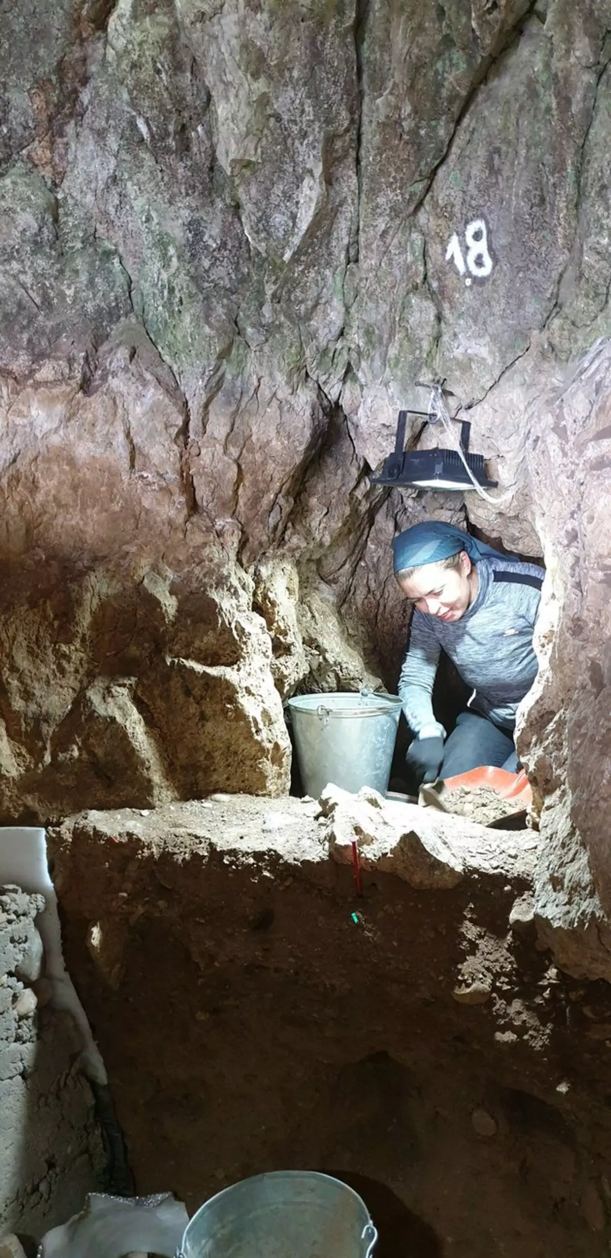 Arkeolog wis replenished koleksi saka guwa untune chimbrapy untune Neanderthal lan bone bone.jpg