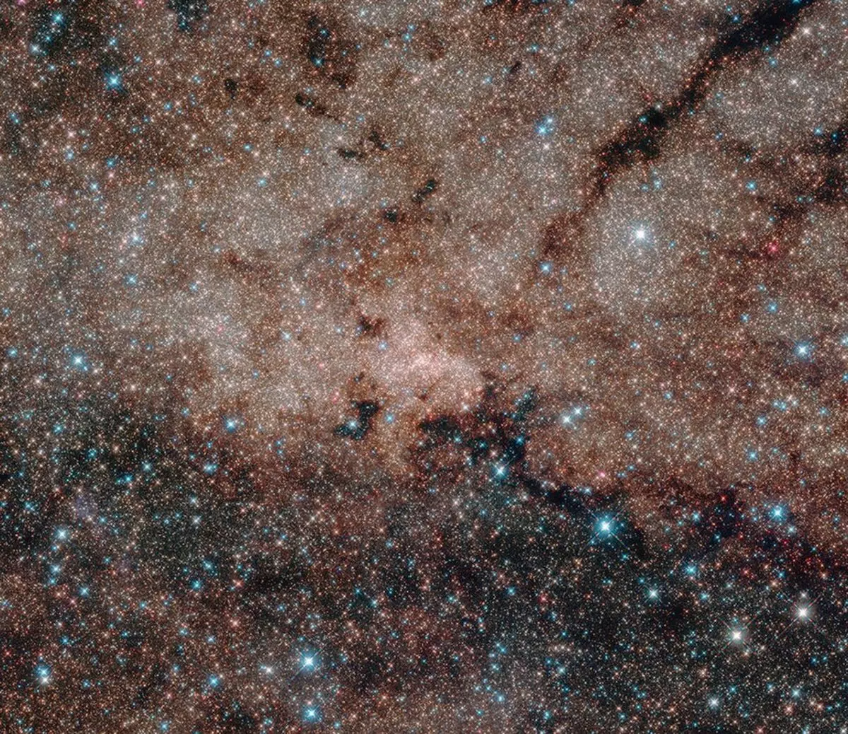 Milky Way Heart - New Snapshot NASA
