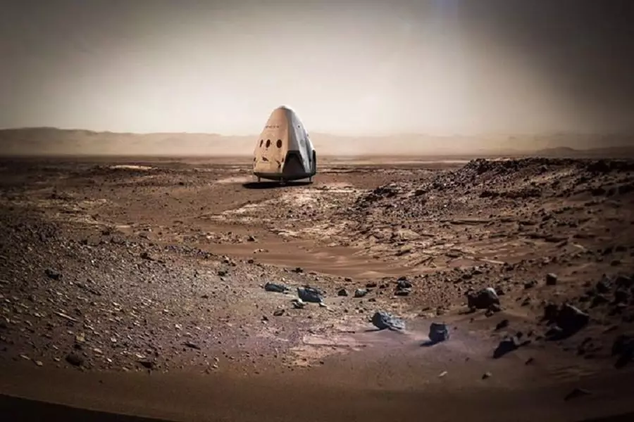 SpaceX va trimite o navă fără pilot la Marte în 2018