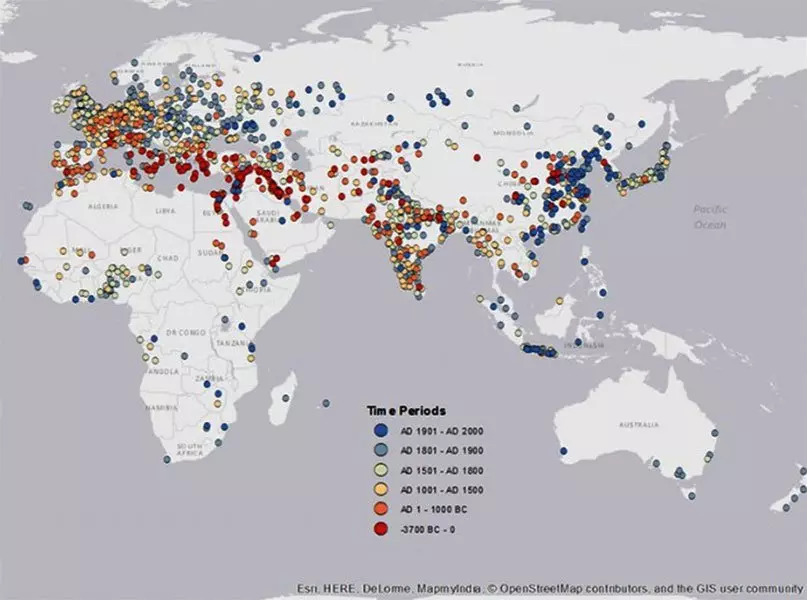 Miasta z 6000-letnią historią na mapie świata