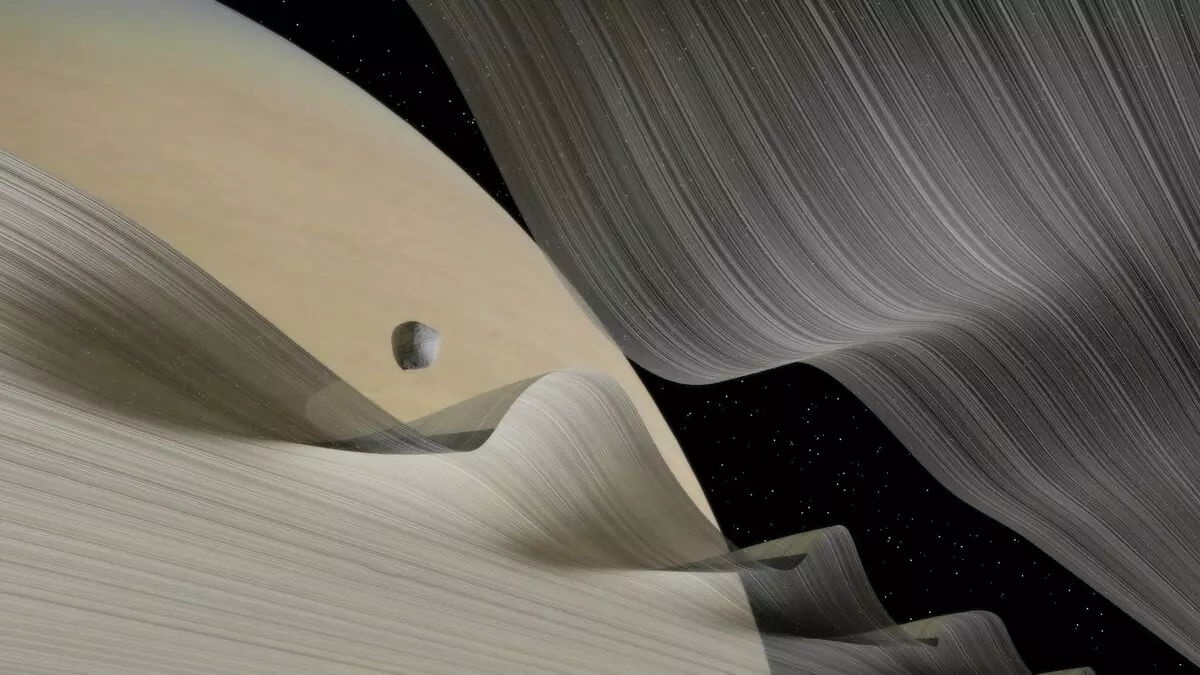Saturna Saturna jako dzieło sztuki: zdjęcie