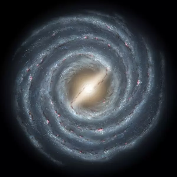 Space Støv i Milky Way: Video
