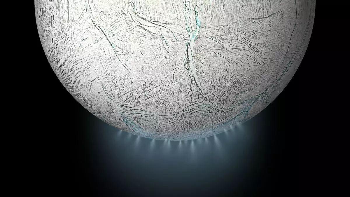 Satellite Saturnus menemukan kondisi untuk kelahiran kehidupan