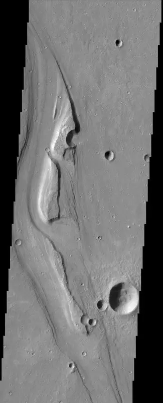 مریخ کا حصہ، قدیم سیلاب سے متاثر: تصویر