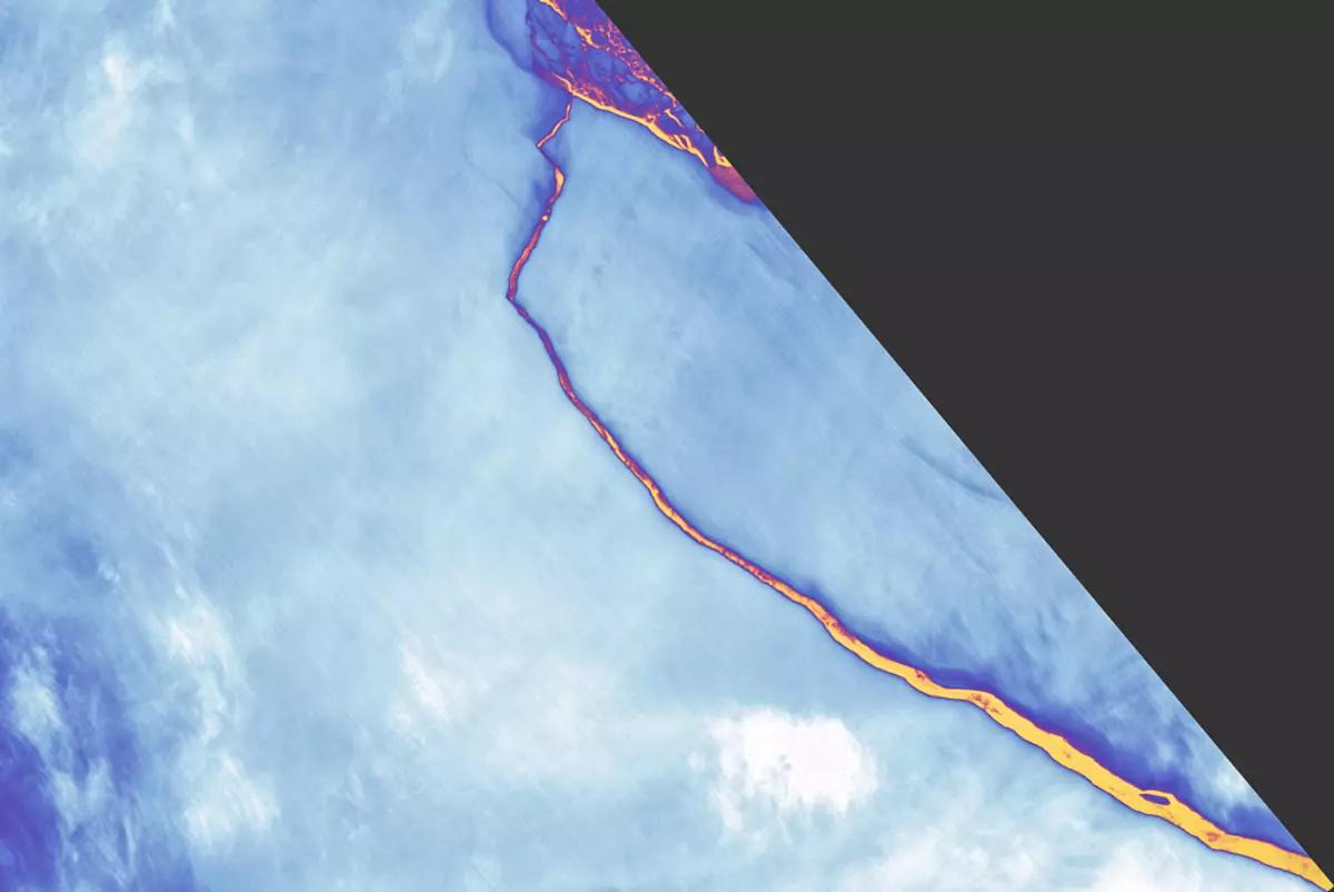 Die voorkoms van Iceberg A-68 bevry die antieke vorme van lewe