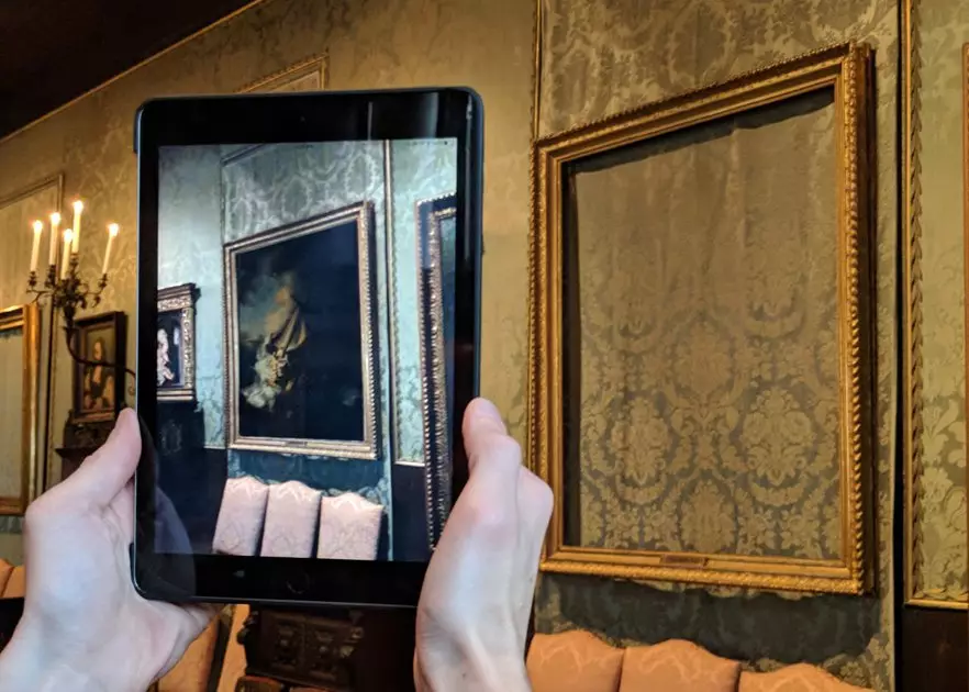 Verbeterde realiteit sal terugkeer na die museum gesteelde prente Rembrandt