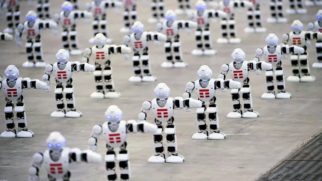 Dancing robots set a new record: video