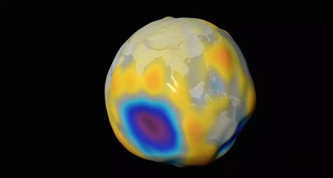 ESA ha presentato una mappa dettagliata del secondo campo magnetico della Terra