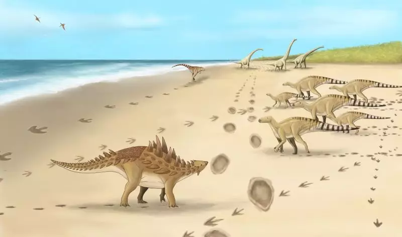Në Britani u gjetën gjurmët e dinosaurëve të fundit