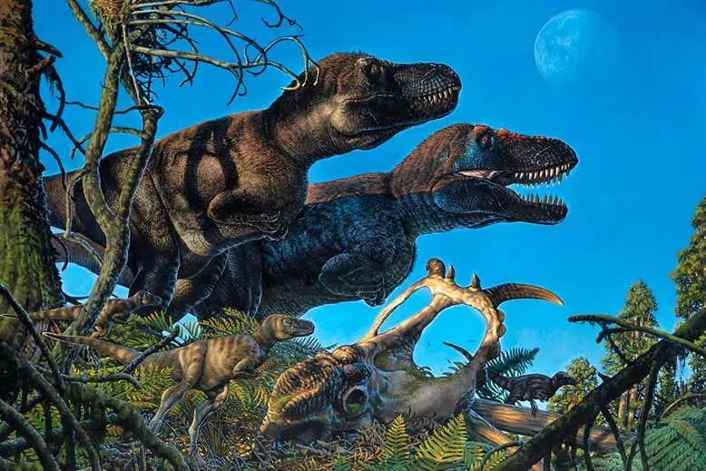 يعتبر القطب الشمالي القديمة عدائي جدا بالنسبة للديناصورات. وتبين أنه ليس كذلك