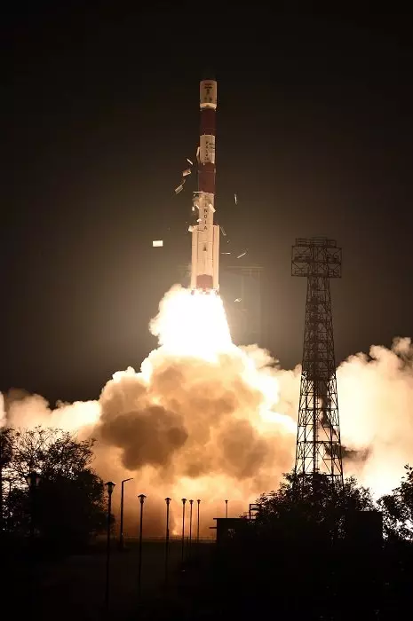 Indijos palydovo nuolaužų gali kelti grėsmę ISS