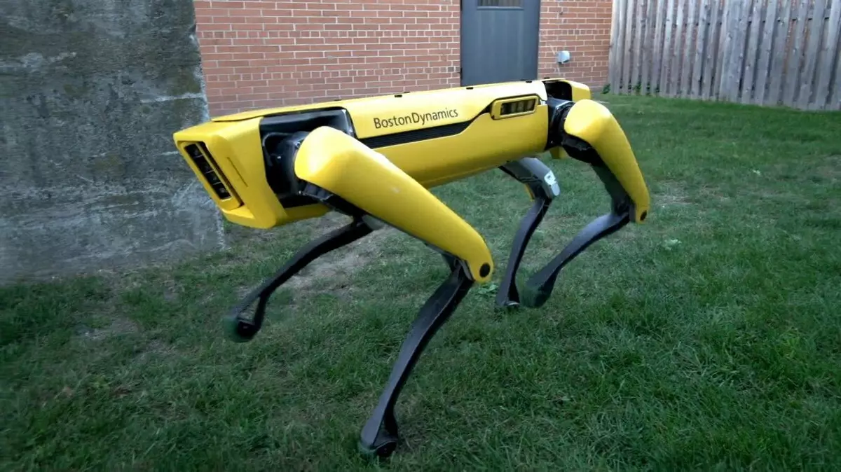 Boston Dynamics Robot Stubbing Truck: Video