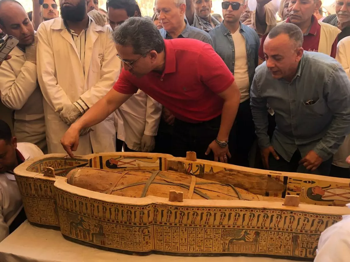Secretul a 30 sarcofag egiptean: video