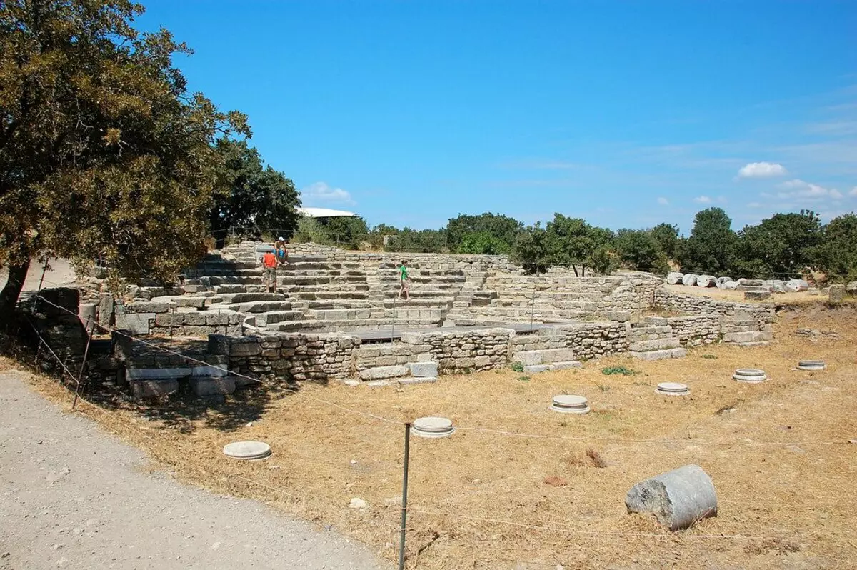 Les restes de l'antiga Troia