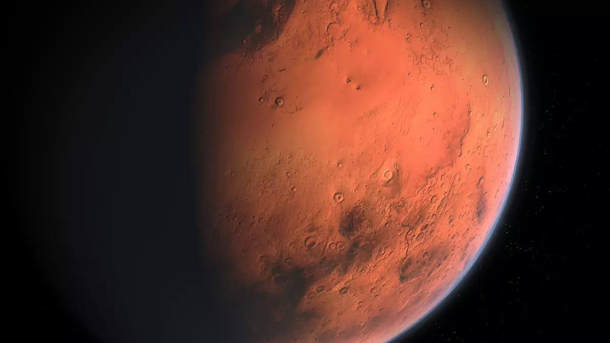 Mars getur verið saltað vatn