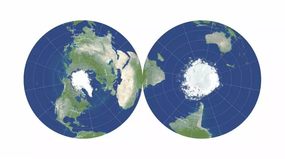 Створена найточніша карта Землі. Вона схожа на грамплатівку