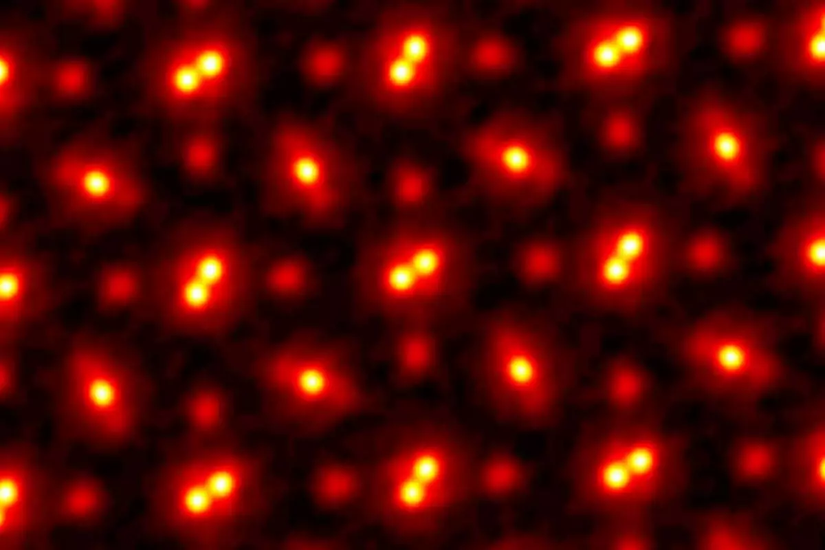 Creadas imágenes de átomos en resolución de grabación