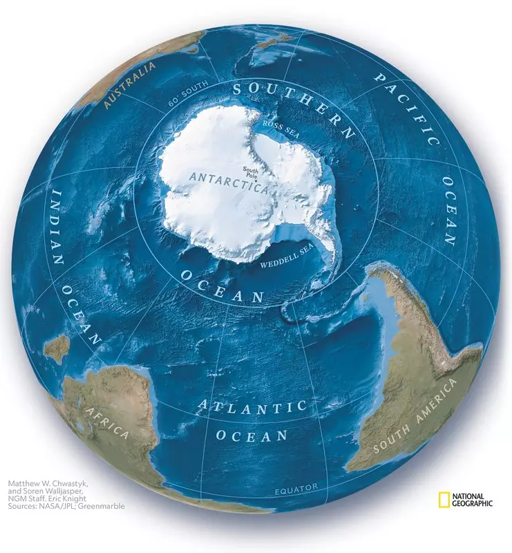National Geographic tunnusti viidennen valtameren olemassaolon