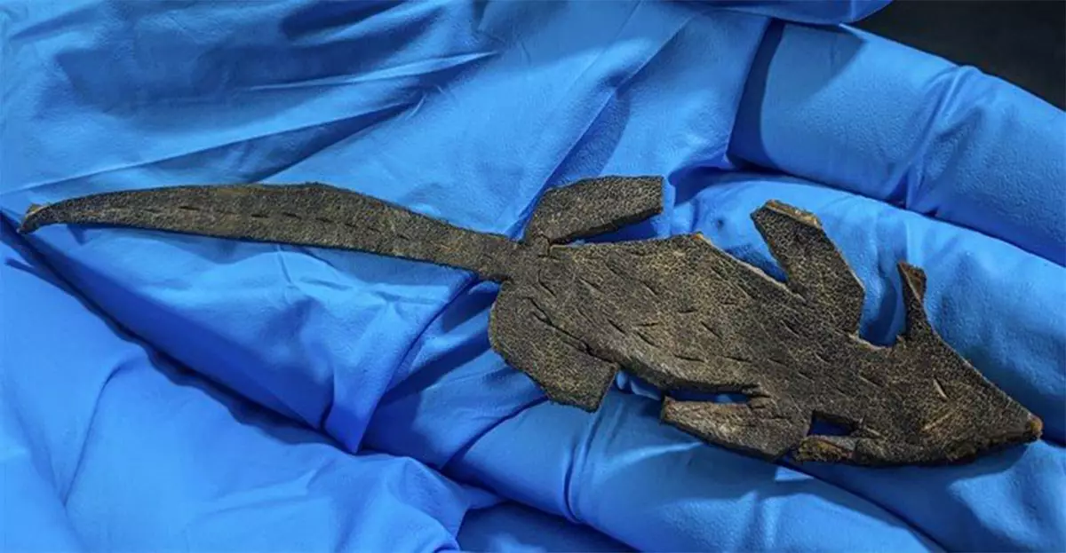 «Давньоримський Пранк»: у військовому поселенні I століття до нашої ери знайшли іграшкову шкіряну миша