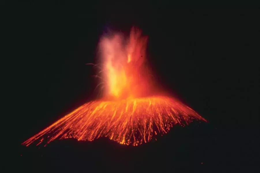 junge Vulkan