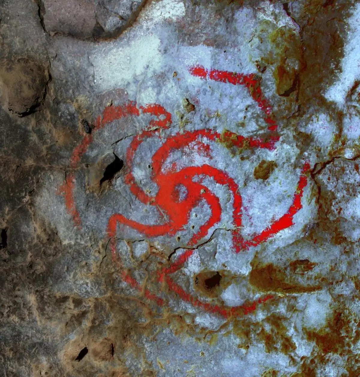 I Kalifornien grottan fann de bevis på mottagning av indianer hallucinogen