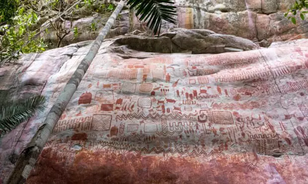 I djungeln av Colombia fann en "sicastin cape av istiden"