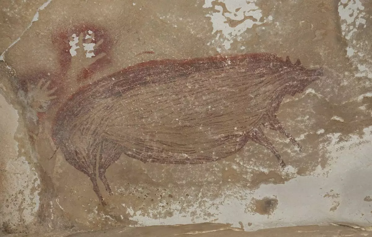 У Інданэзіі знайшлі найстаражытнае наскальны малюнак