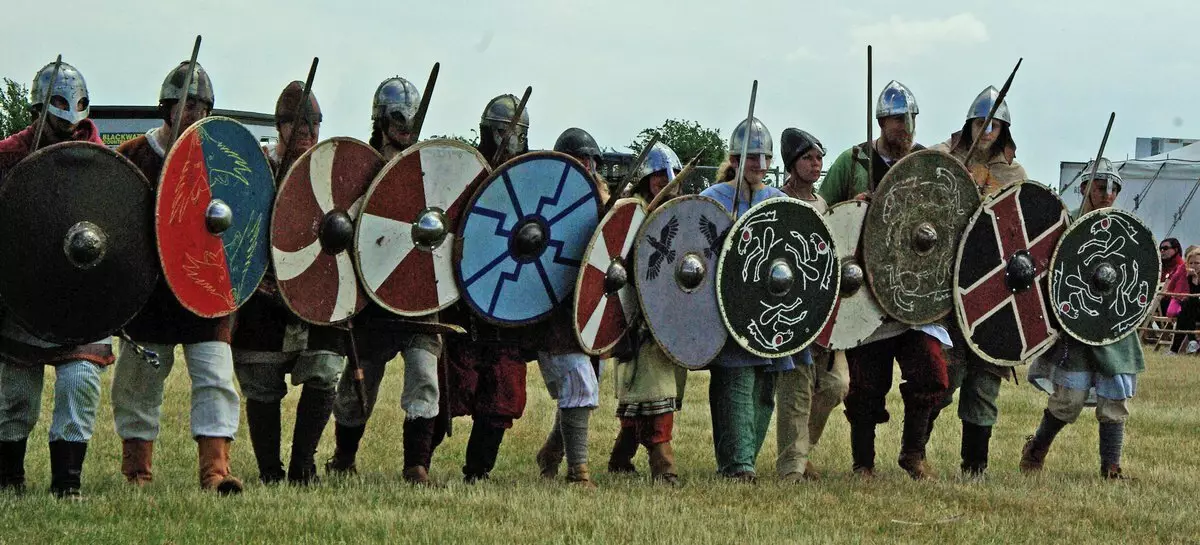 döyüşlərdə Vikings "Wall qalxan" mif olduğu ortaya çıxdı