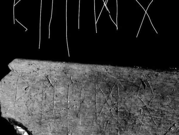 Ở Cộng hòa Séc, họ đã tìm thấy một xương bò cổ xưa với những dòng chữ rounic