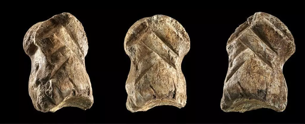 Gemaach vum Neandertalal Gravure beandrockt Wëssenschaftler